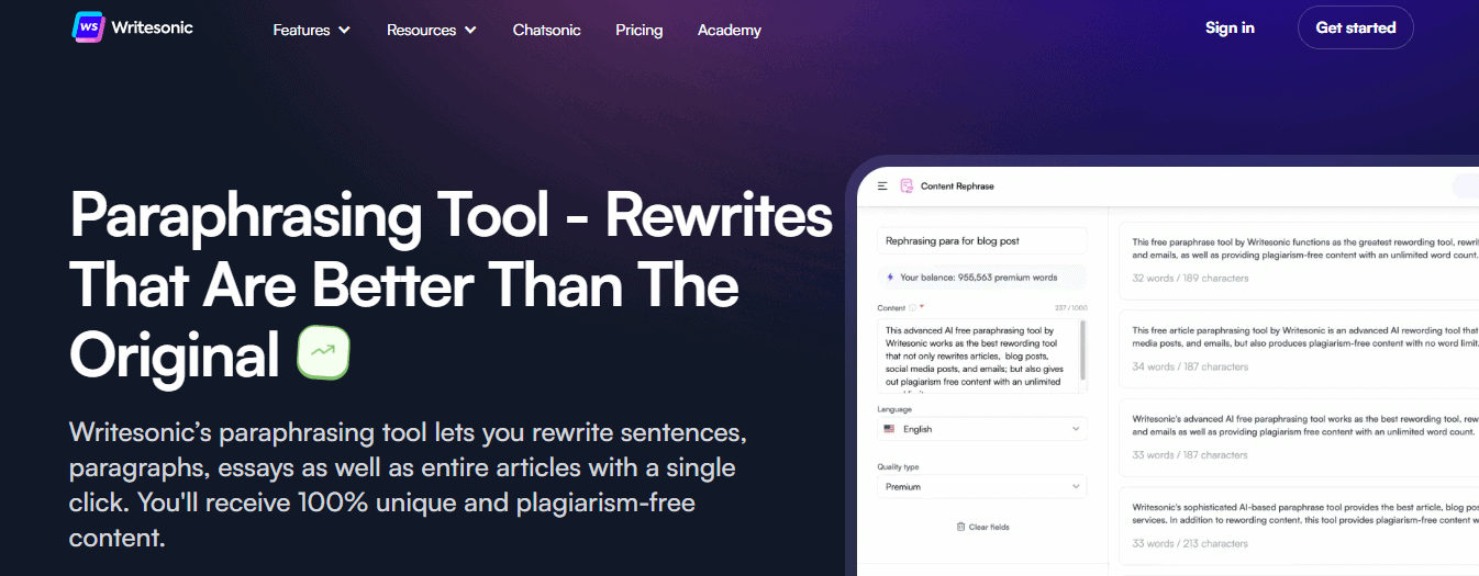7 Best Paraphrasing Tools (Reword Your Text) - Mike Stuzzi