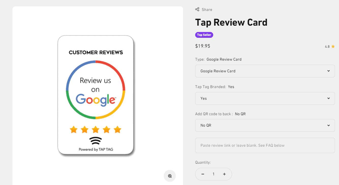 7 Best Google Review Cards for Business (Boost Brand Reputation)